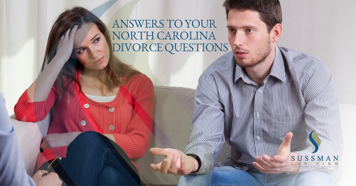 Answers To Your North Carolina Divorce Questions